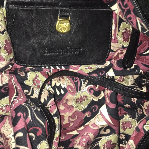 Allison Scott | Bags | Allison Scott Leather Crossbody Satchel Wstrap ...